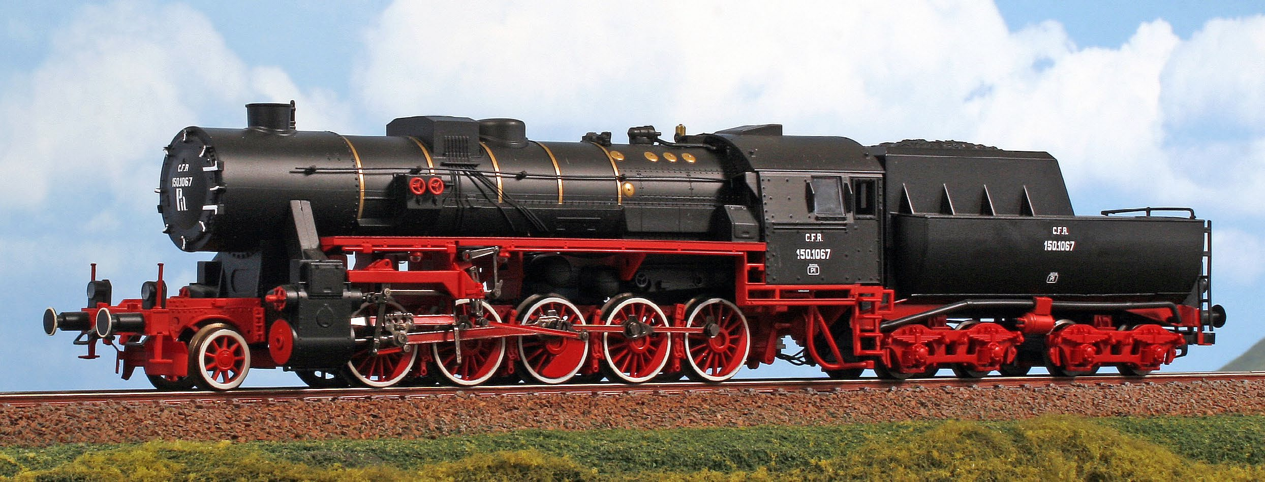 ACME AF12002 Gőzmozdony, 150.1067, CFR, II - vasutmodell.com