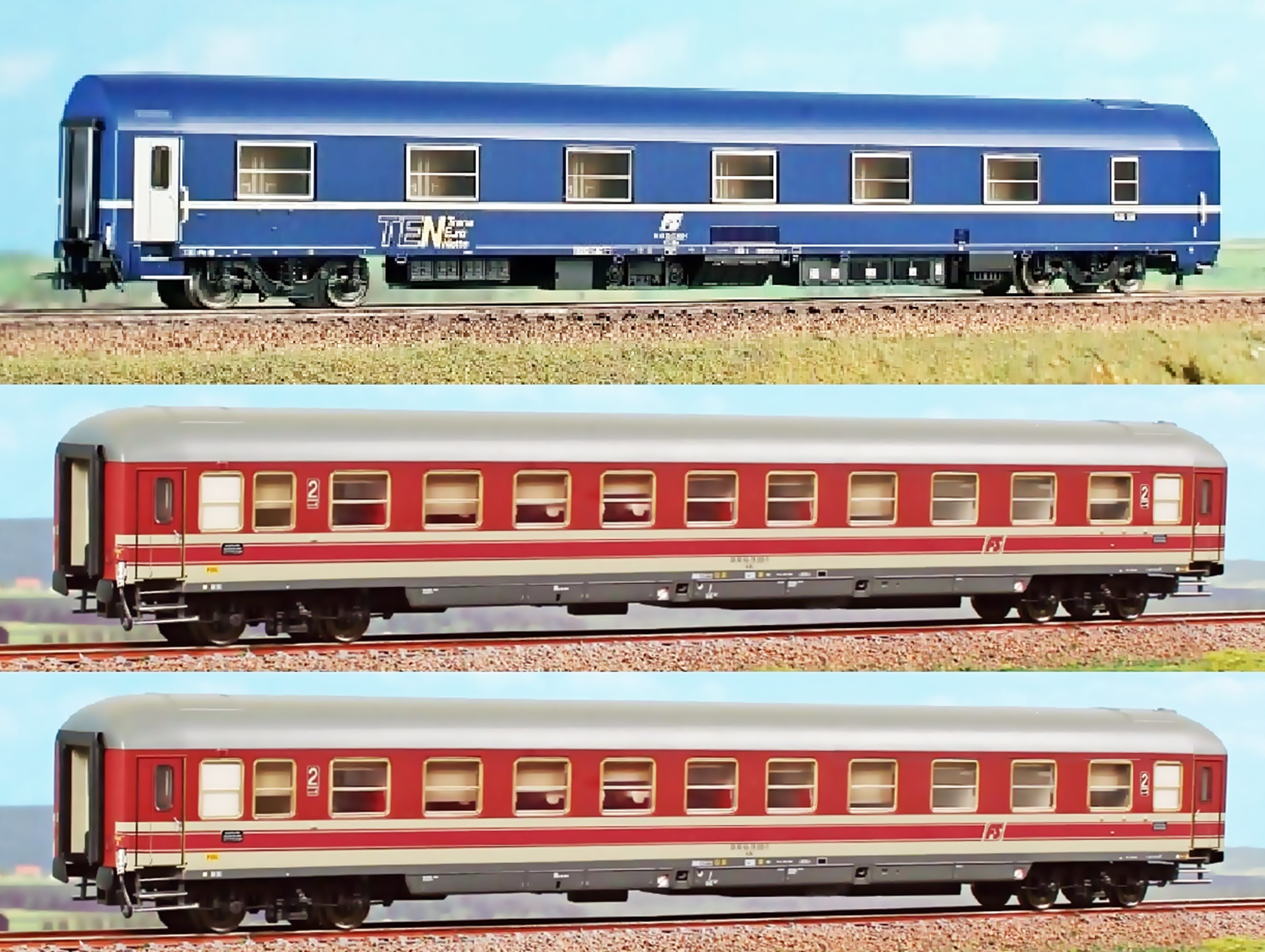 ACME 16516 N-Set Express-Nachtzug, FS - vasutmodell.com