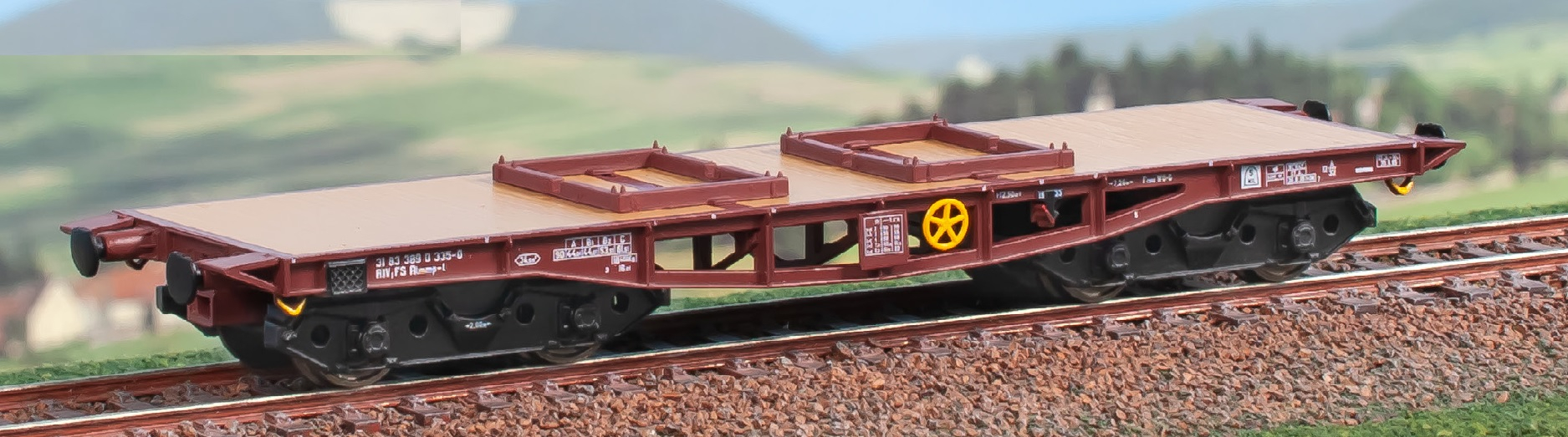ACME 40220 Schwerlastwagen Typ Rlmmp-t, FS, IV-V - vasutmodell.com