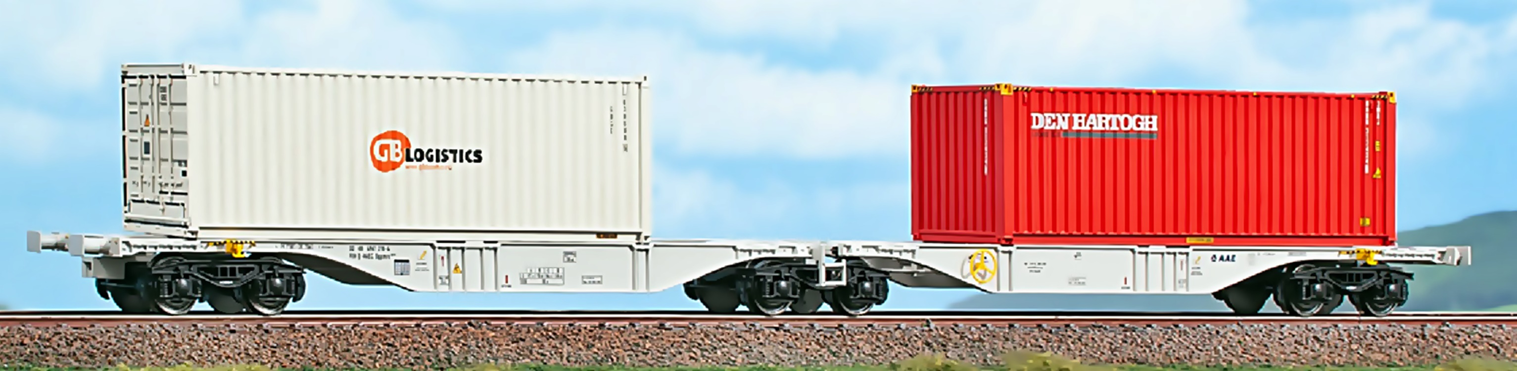 ACME 40389 Typ Sggrmms 90, AAE GB Logistic, V-VI - vasutmodell.com