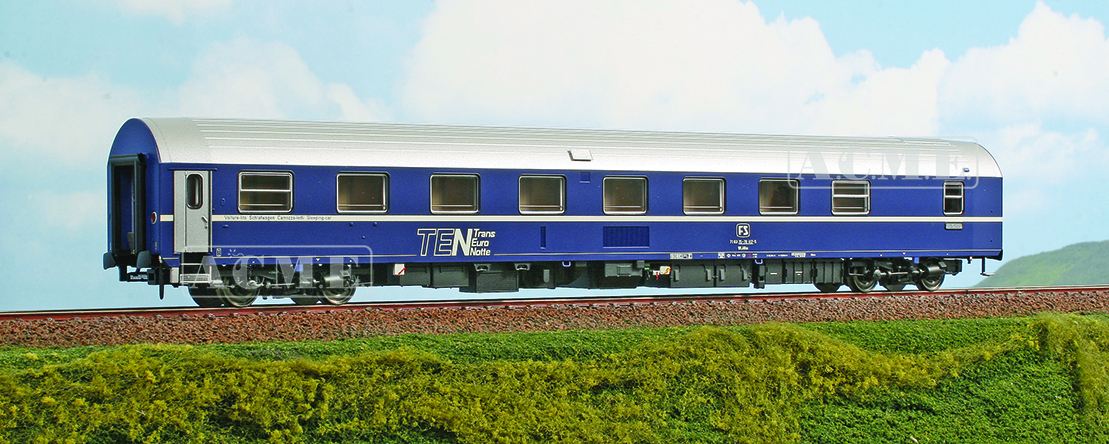 ACME 50924 Schlafwagen Typ T2s, TEN blau, FS - vasutmodell.com
