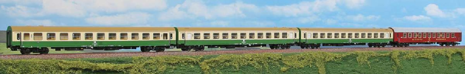 ACME 55162 Spree Alpen Express: set composted of 3 ACME cars + 1 ROCO ...