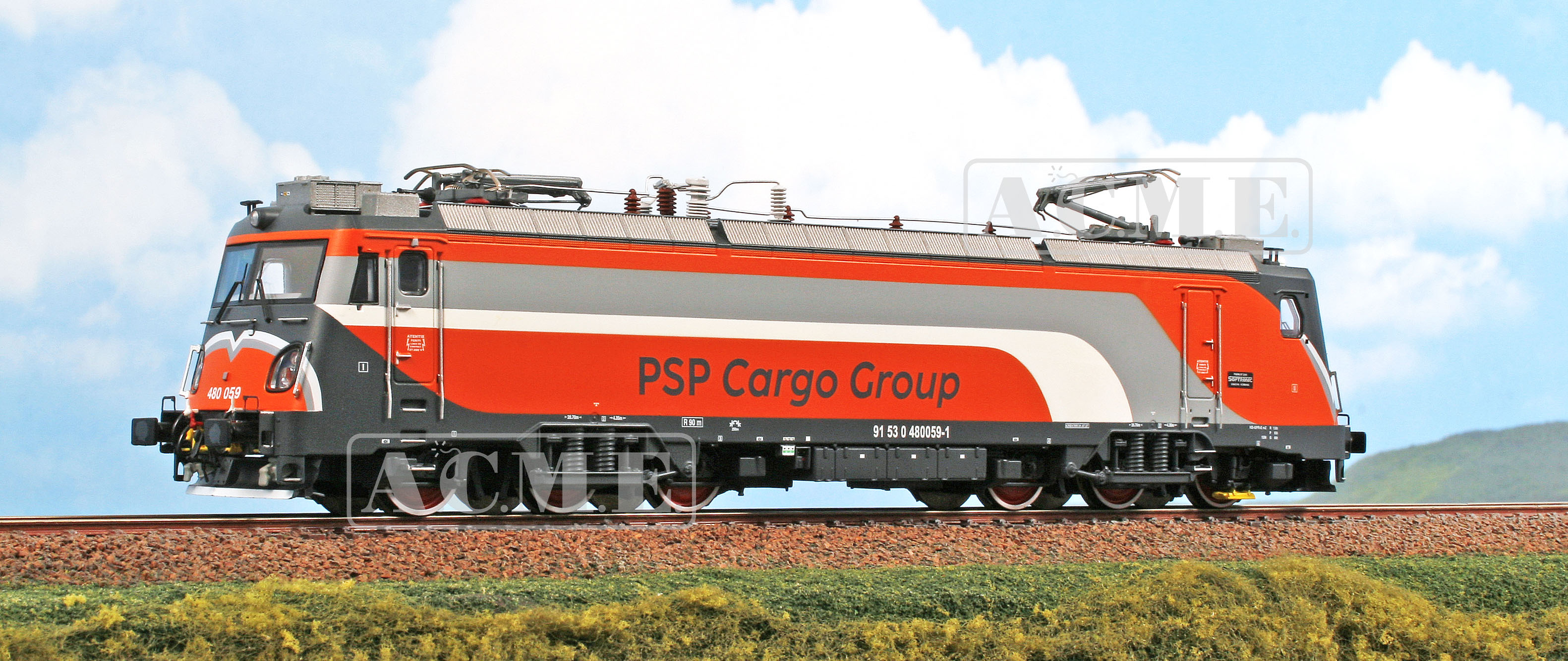 ACME 60208 Villanymozdony, Transmontana, Rh 480 059, PSP Cargo, VI ...