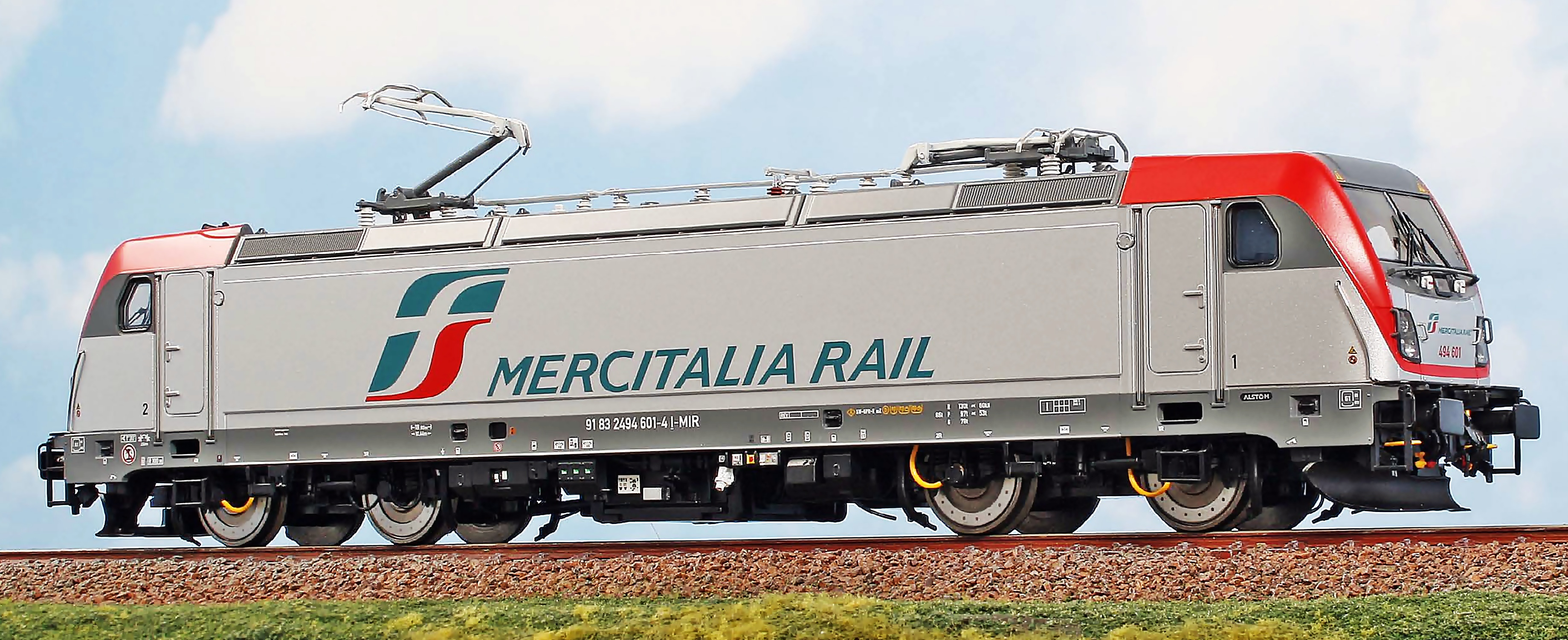 ACME 69696 E-Lok Typ 494 Mercitalia Rail, DCC/S. - vasutmodell.com
