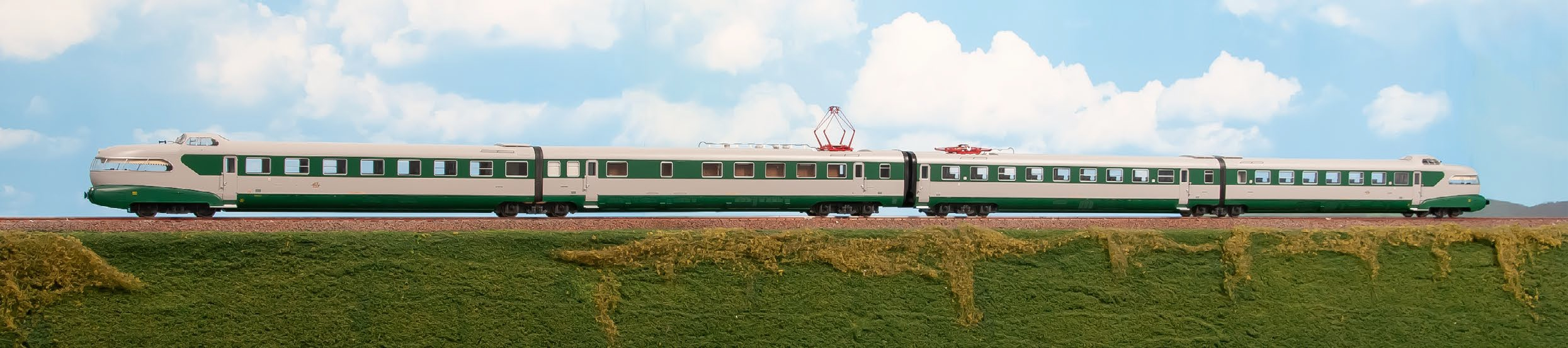 ACME 79090 ETR 250 Arlecchino, 4-teilig, DCC-hangos - vasutmodell.com