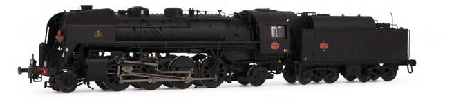 ARNOLD 2481 SNCF, 141R 1173 steam locomotive, Mistral , boxpok wheels ...