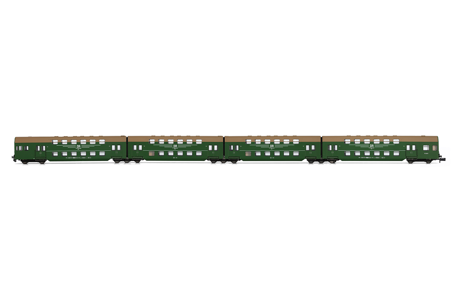 ARNOLD 4472 DR, 4-unit double-decker coach DBv with drivers cabin ...