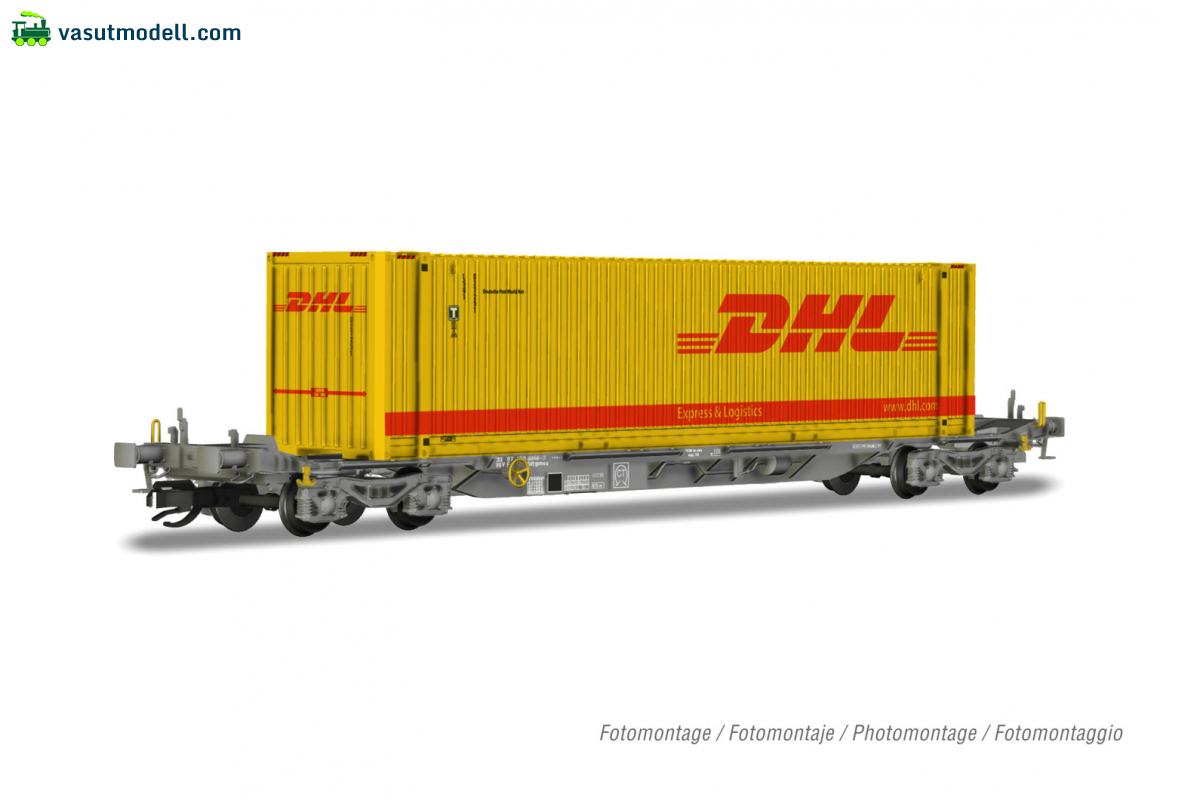 TILLIG 18134 Containertragwagen Rgs, BDZ, VI - vasutmodell.com