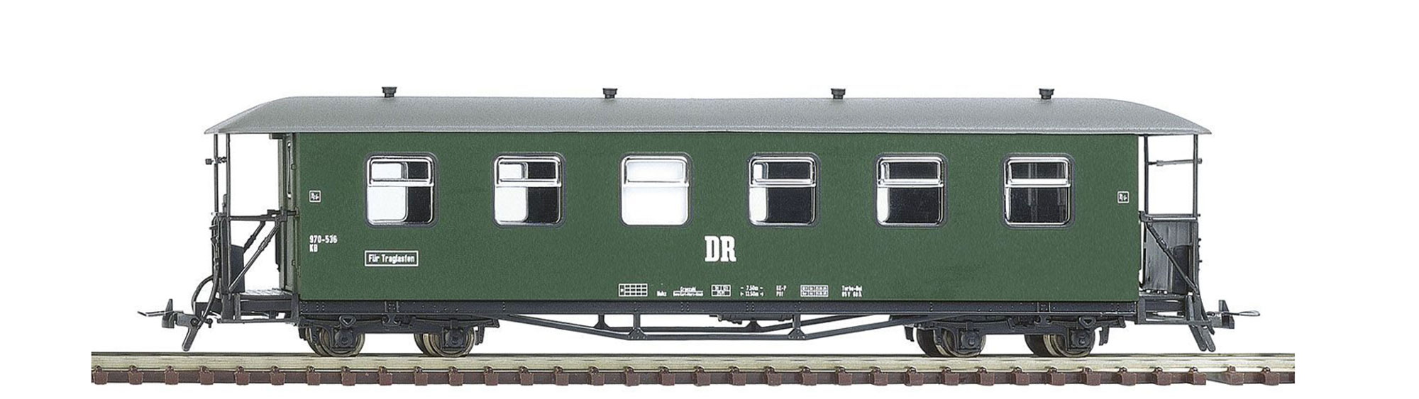 BEMO 3020812 DR 970-620 Modernisierungswagen Traglasten - vasutmodell.com