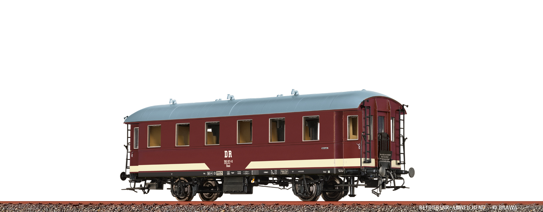 BRAWA 45547 H0 TW-B/S Baai DR, IV - vasutmodell.com