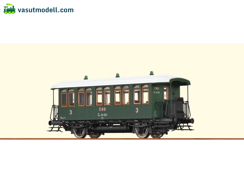 BRAWA 45651 H0 Personenwagen Cu CSD, II - vasutmodell.com