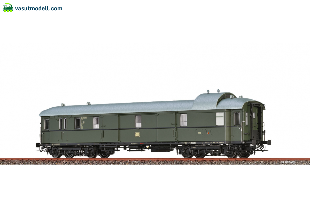 BRAWA 46426 H0 Schnellzugwagen Pw4ü-28 DB, III - vasutmodell.com