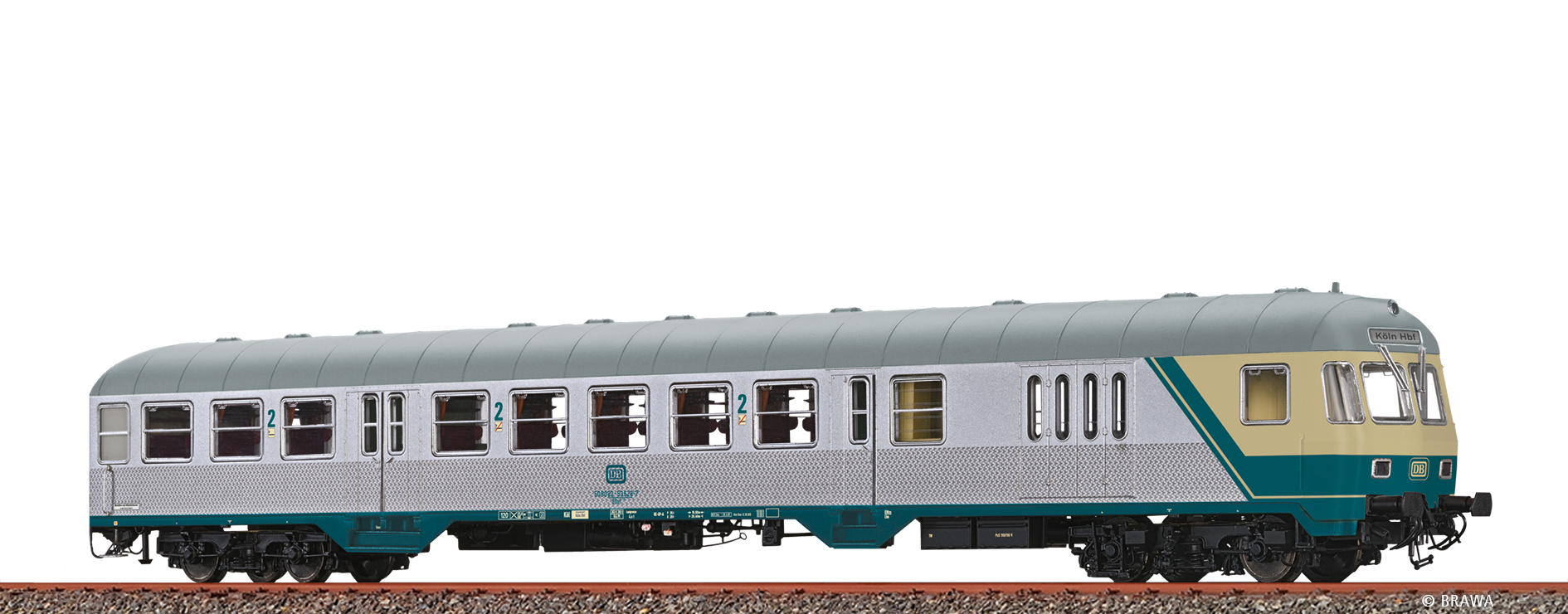 BRAWA 46686 H0 Steuerwagen Bdnf736 DB (Köln Hbf) - vasutmodell.com