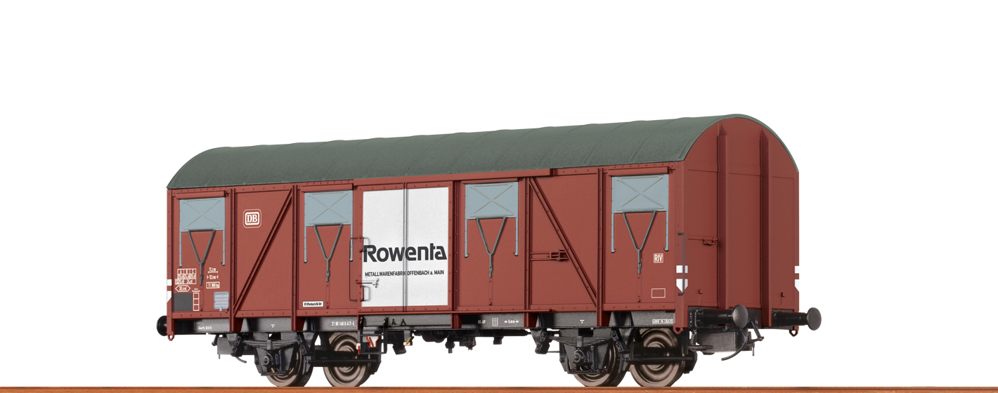 BRAWA 47281 H0 Ged. Güterwagen Gbs 245 DB, Epoche IV, Rowenta ...