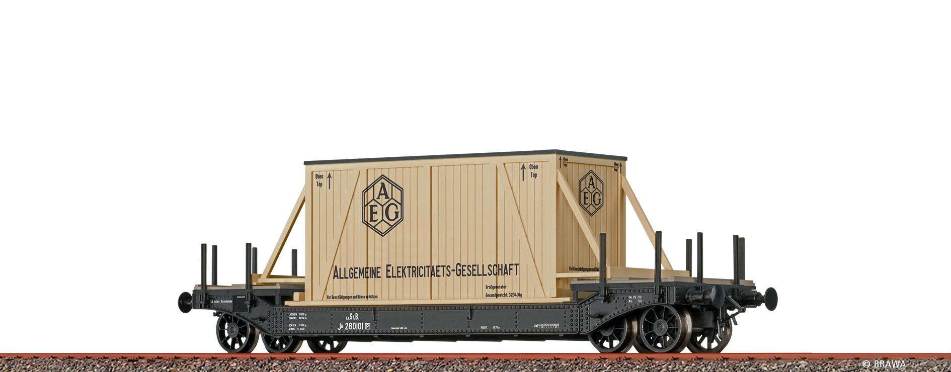 BRAWA 47916 H0 GÜW Ja kkStB I - vasutmodell.com