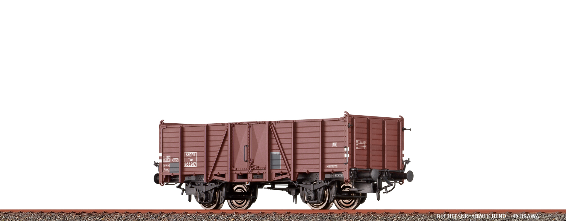 BRAWA 48447 H0 GÜW Tow SNCF III - vasutmodell.com