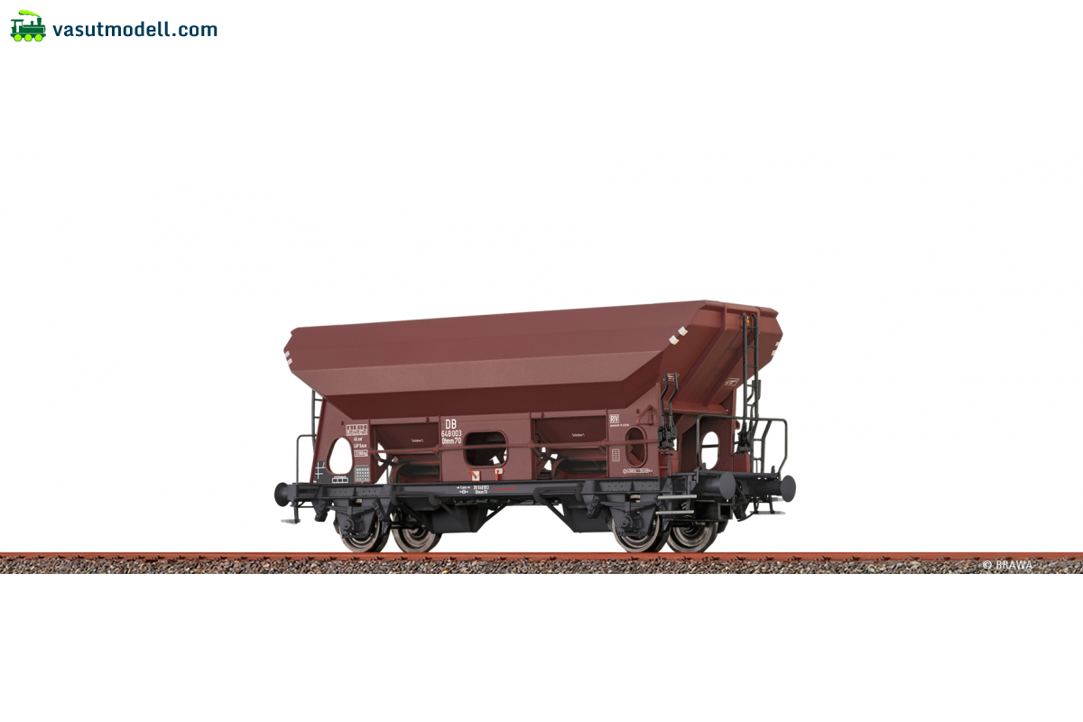 BRAWA 49559 H0 Offener Gu?terwagen Otmm70 DB - vasutmodell.com
