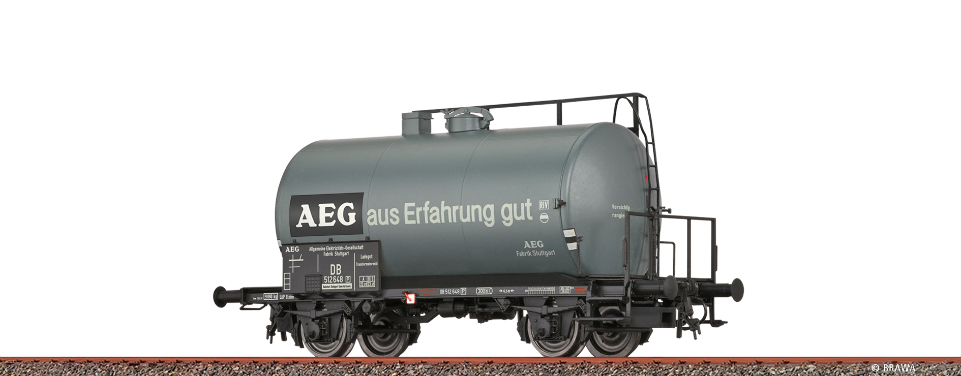BRAWA 49628 H0 Leichtbaukesselwagen Uerdingen Z [P] AEG DB ...