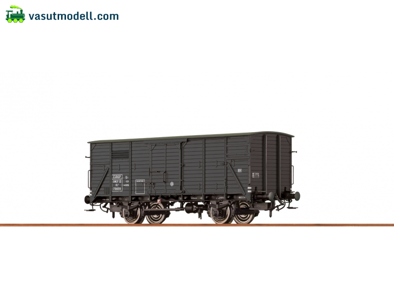 BRAWA 49726 H0 Güterwagen G10 SNCF, III - vasutmodell.com