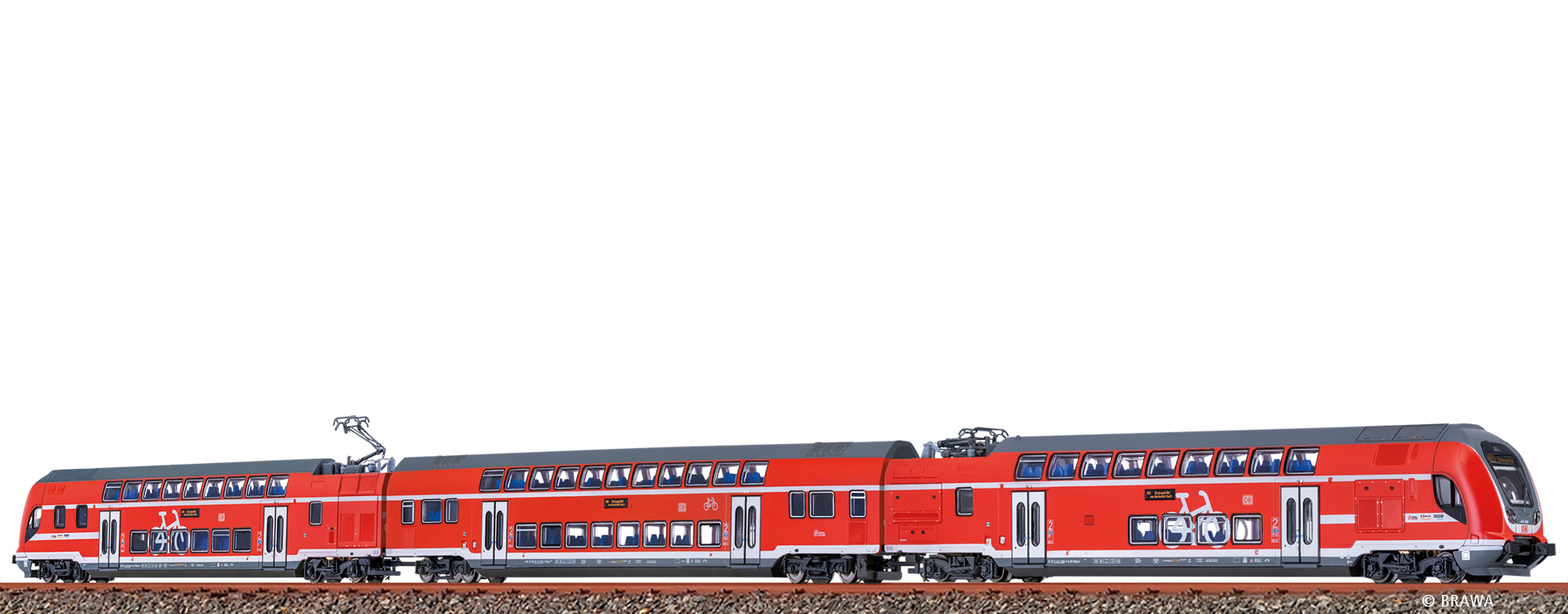 BRAWA 64542 N SET Regio DB AG VI DC ex - vasutmodell.com