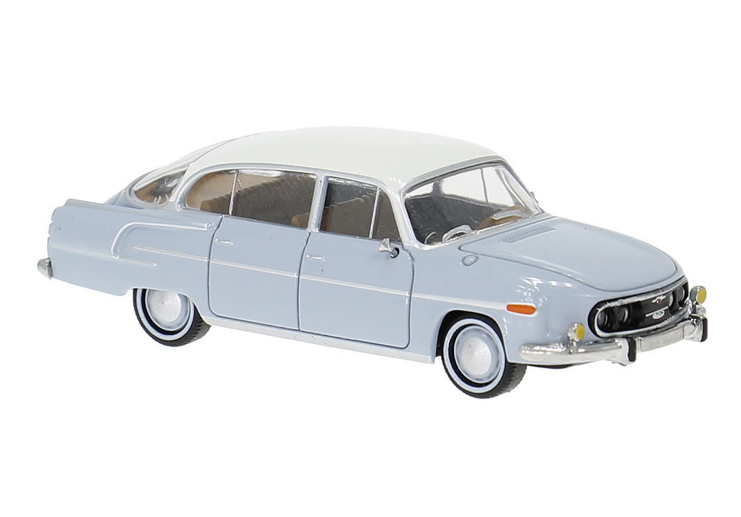 BREKINA 27326 Brekina, Tatra 603-2, hellgrau/weiss, 1963, 1:87 ...