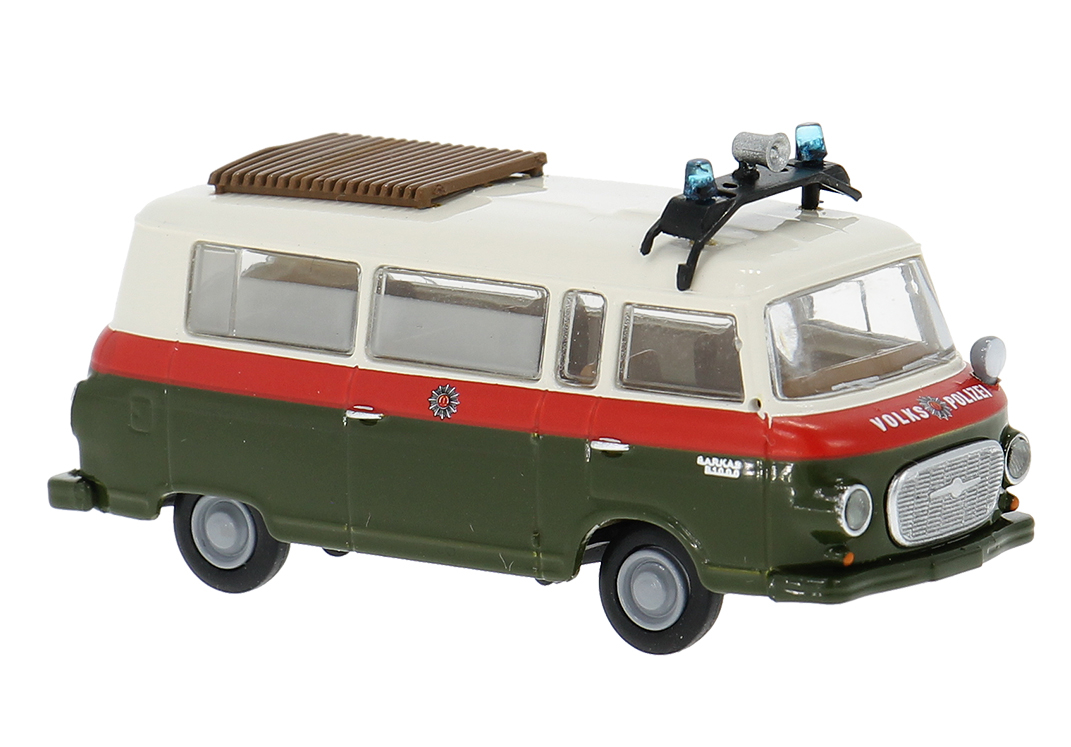 BREKINA 30045 Brekina, Barkas B 1000 Bus, 1962, Volkspolizei, 1:87 ...