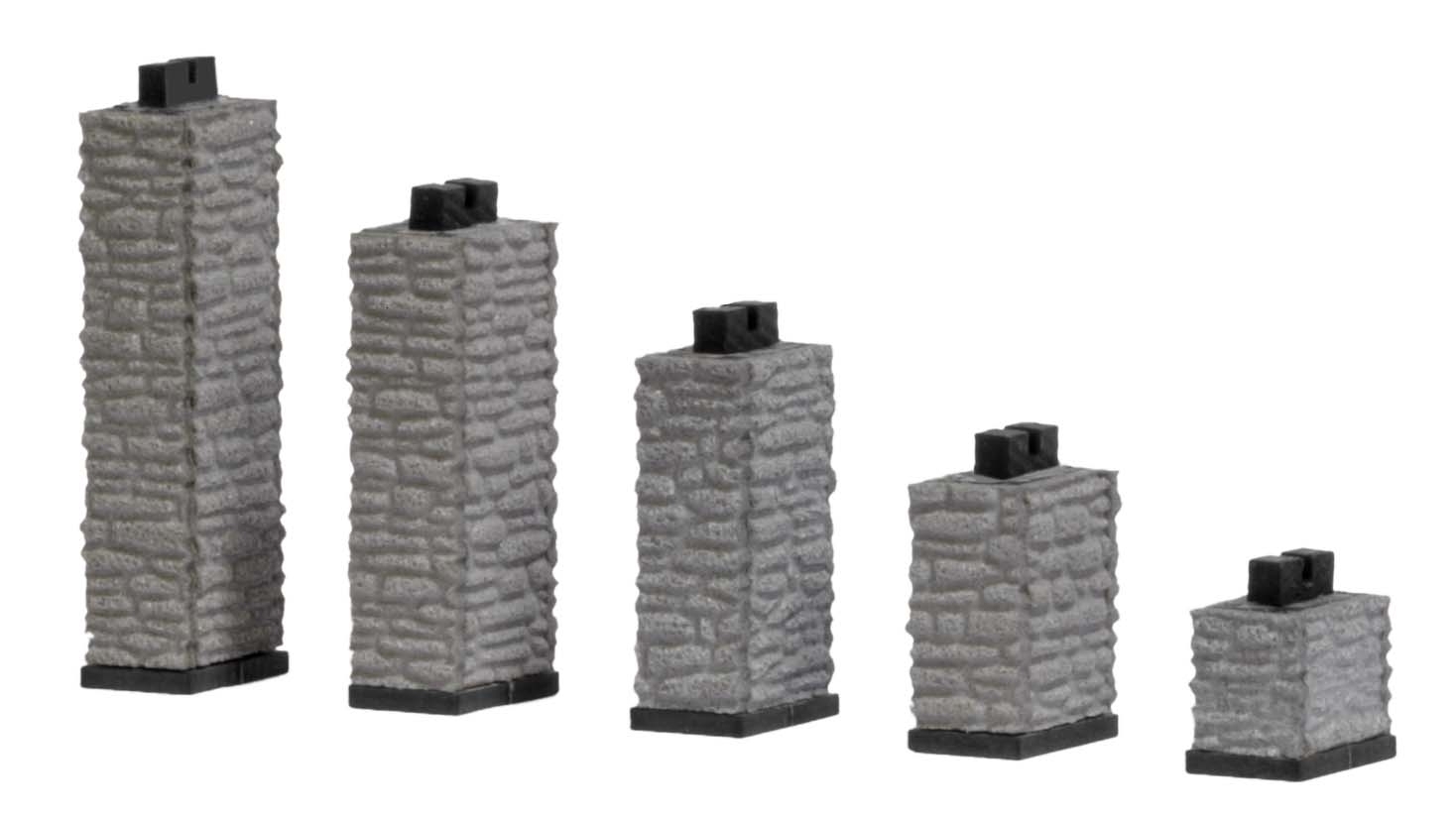 BUSCH 12387 5 Pfeiler Auf-/Abfahrt H0 - vasutmodell.com