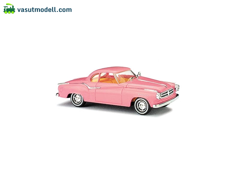 BUSCH 43102 Borgward Pink Coupe - vasutmodell.com