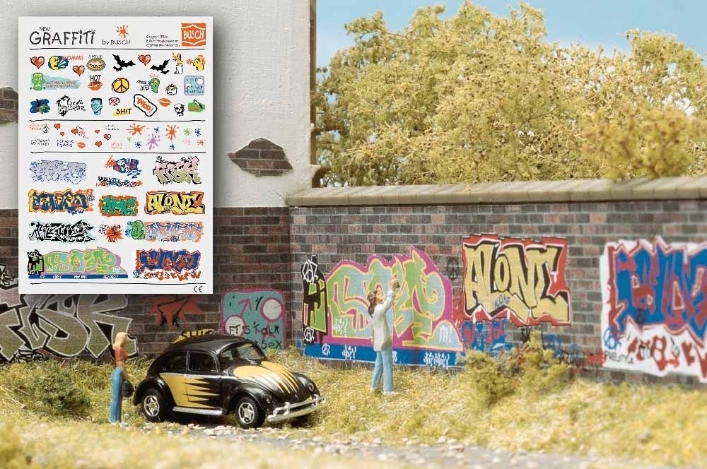 BUSCH 6035 Graffiti - vasutmodell.com