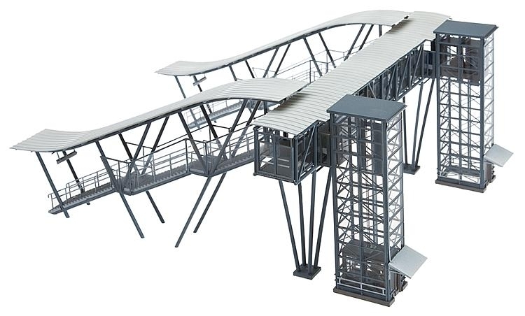 FALLER 120110 Neustadt gyalogos felüljáró - vasutmodell.com