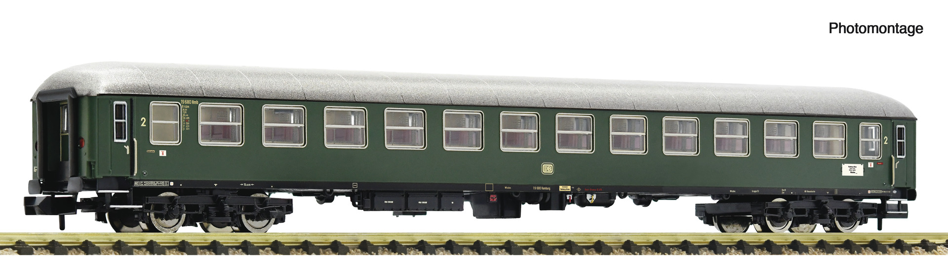 FLEISCHMANN 6260071 Schnellzugwagen 2. Klasse, DB - vasutmodell.com
