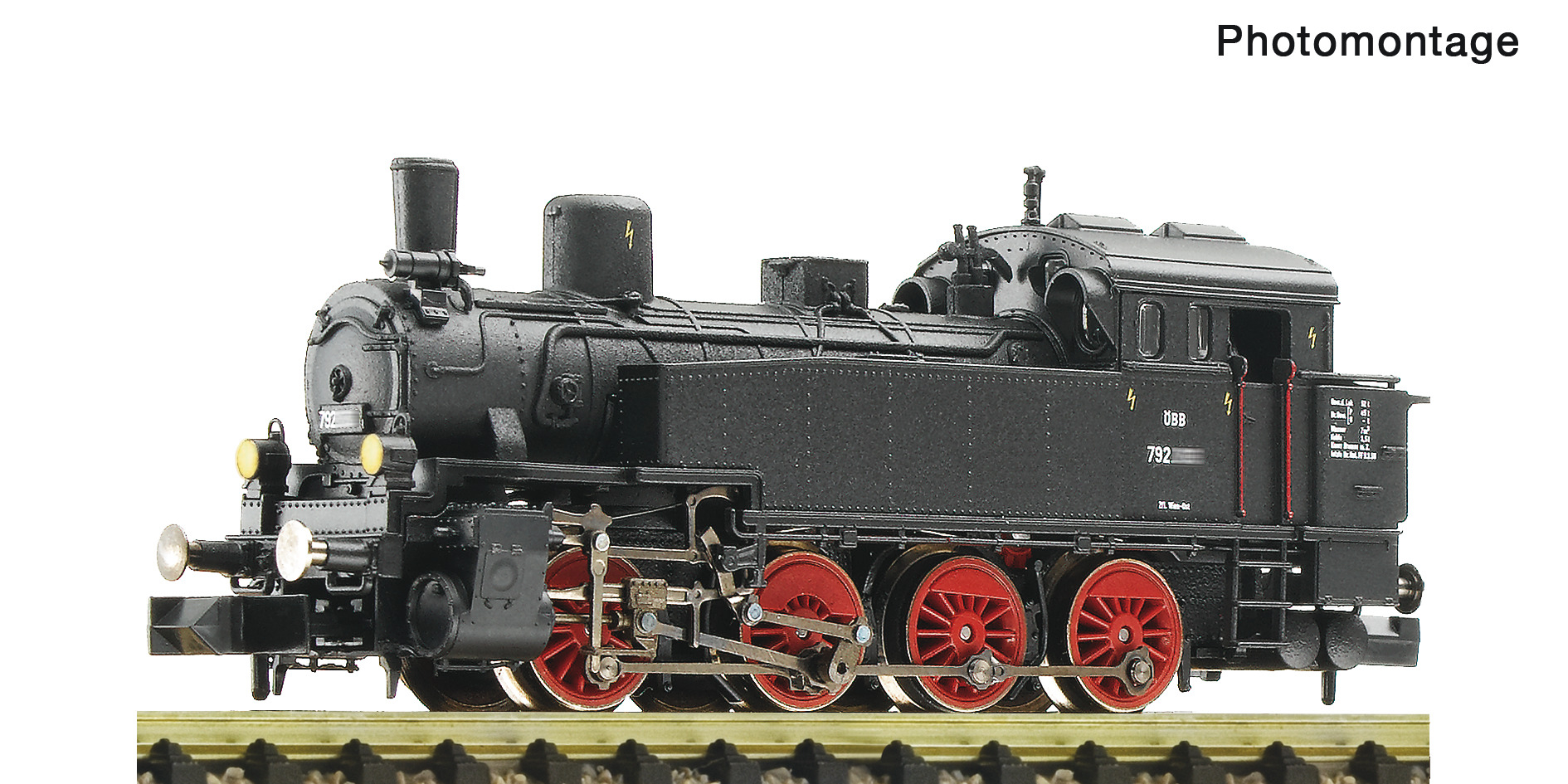 FLEISCHMANN 7160035 Dampflok Rh 792 ÖBB DC - vasutmodell.com