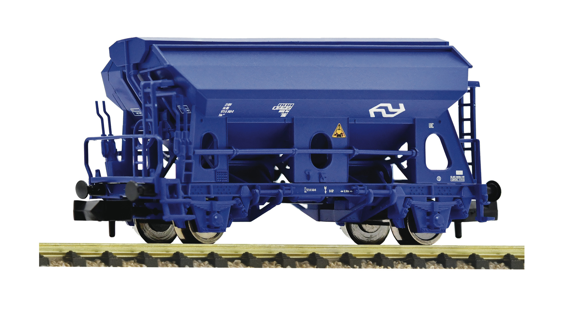 FLEISCHMANN 830359 Schwenkdachwagen, blau - vasutmodell.com