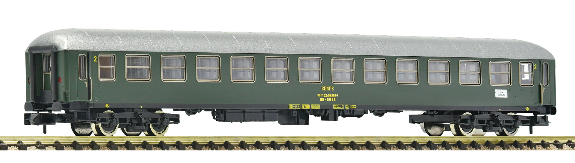 FLEISCHMANN 863903 Schnellzugwagen 2. Klasse, RENFE - vasutmodell.com