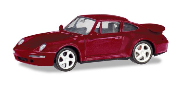 HERPA 031899-002 Porsche 911 Turbo,arenarot-met - vasutmodell.com