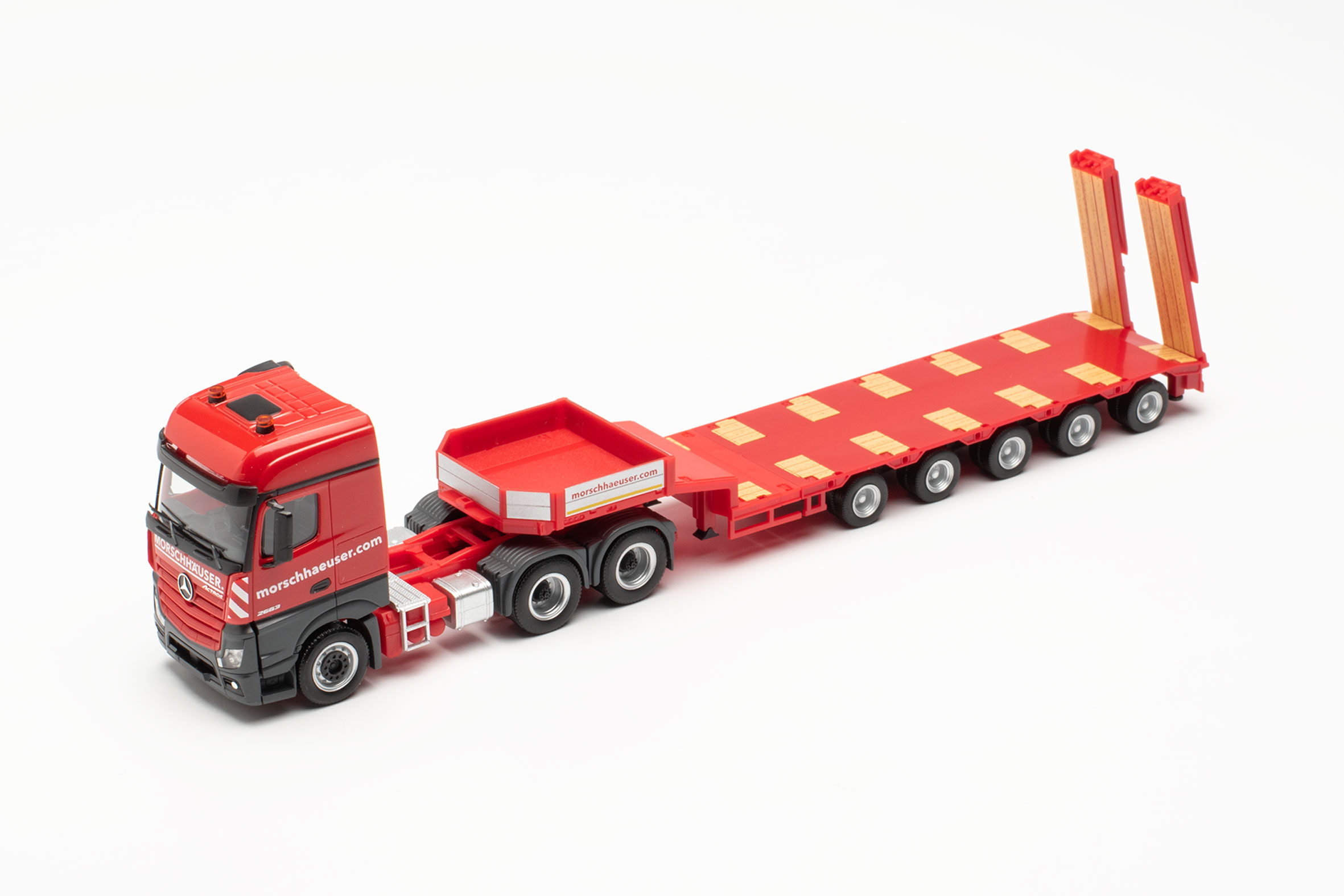 HERPA 315579 MB Actros SeTiLa-Sz Morschhäu - vasutmodell.com