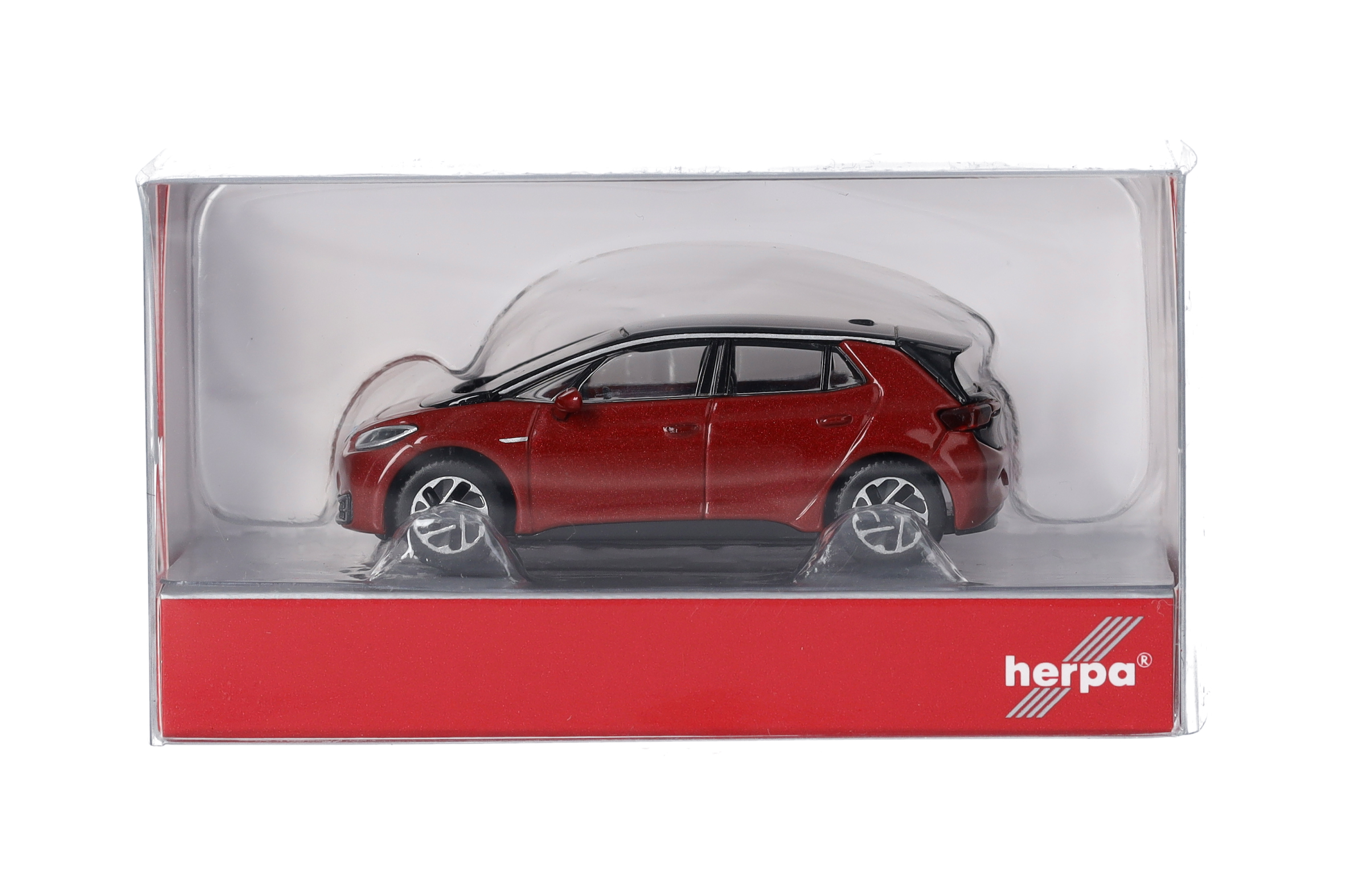 HERPA 431101 VW ID3, kings red metallic - vasutmodell.com
