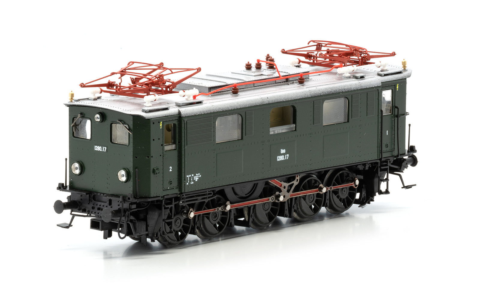 JÄGERNDORFER 22702 H0 DC Villanymozdony, BBÖ 1280.17 Sound ...