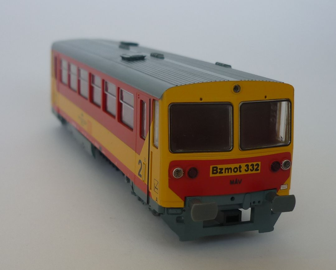 MTB H0-Bzmot-332 Motorvonat, Bzmot 332, MÁV, IV - vasutmodell.com