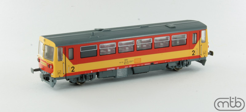 MTB H0-Bz-332-DT Motorvonat, Bzmot 332, MÁV, IV, DCC-hangos ...