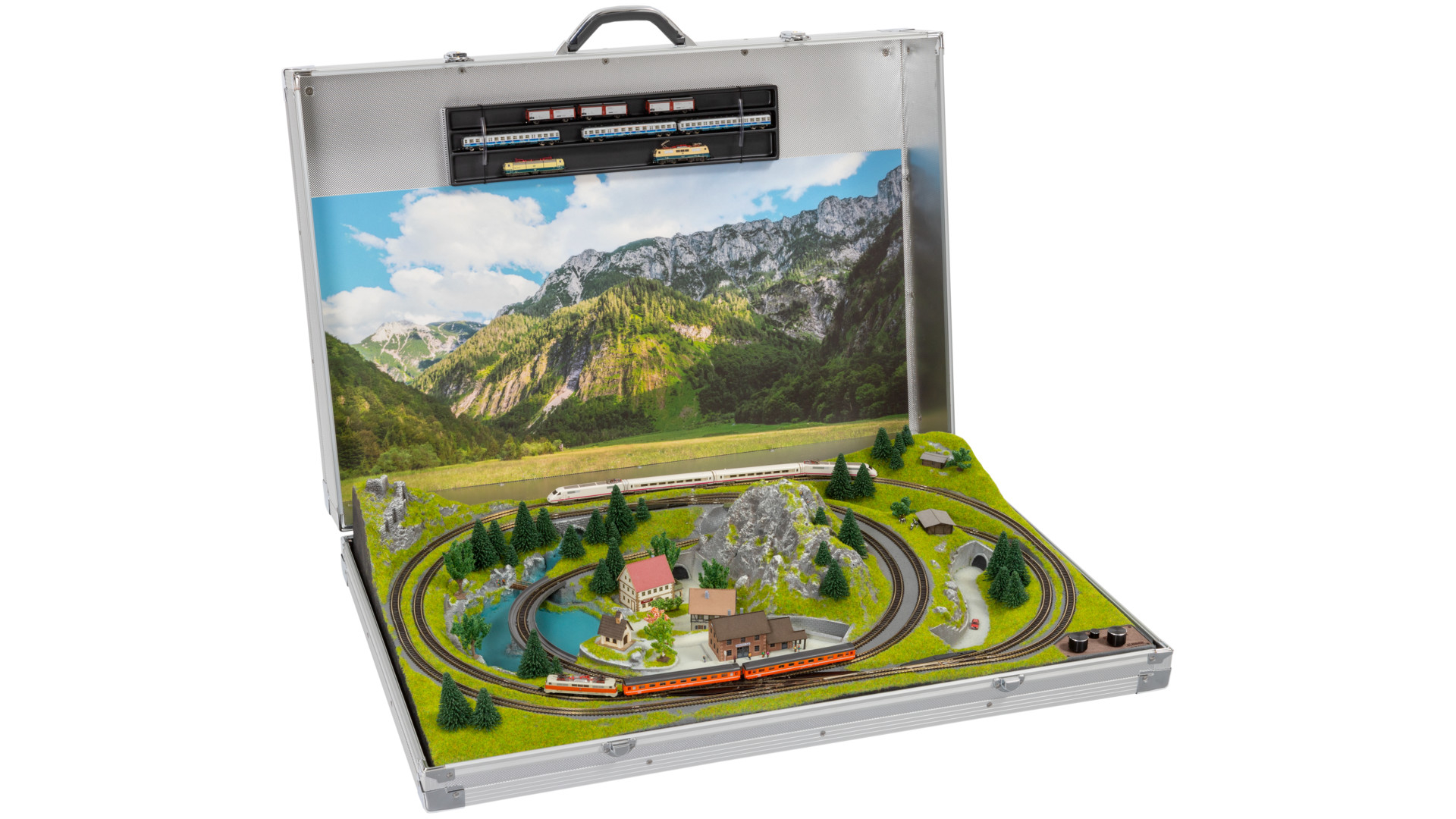 NOCH 88320 Briefcase Layout Bozen, with Märklin(R) mini-club Tracks ...