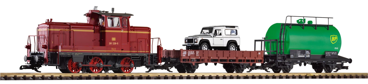 PIKO 37140 G-Digital Starter Set Freight Train, DB, III 230 V ...