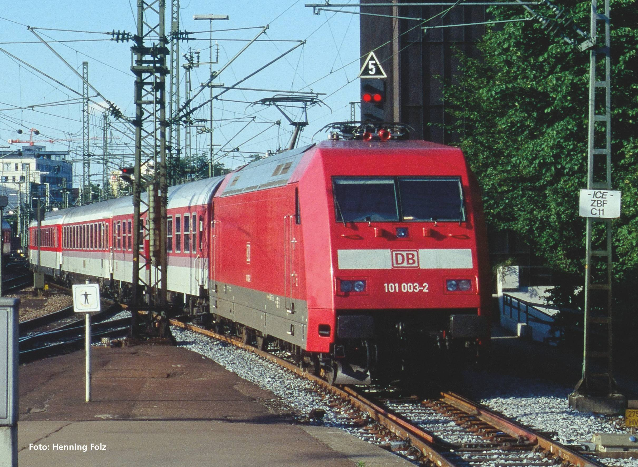 PIKO 51105 E-Lok/Sound BR 101 Vorserie DB AG V + PluX22 Dec ...