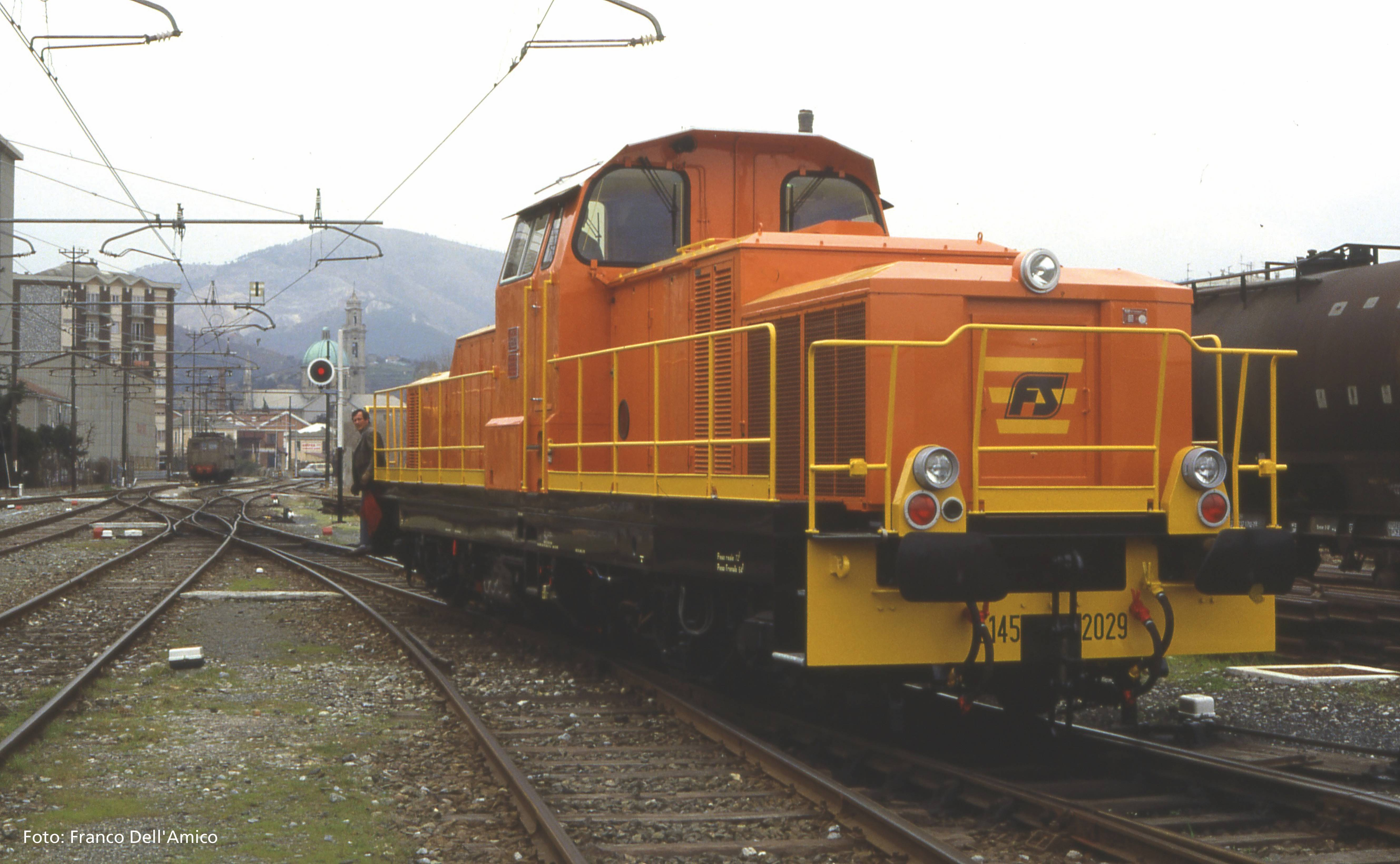 PIKO 52850 Dízelmozdony, D.145 FS + DSS PluX22 - vasutmodell.com
