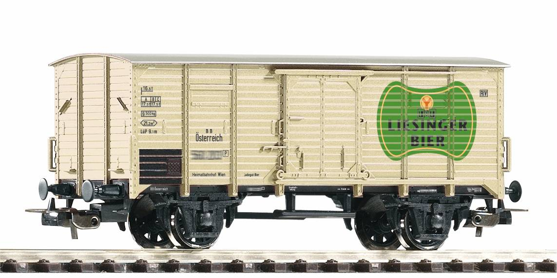 PIKO 54489 Ged. Gwg. Liesinger Bier III - vasutmodell.com