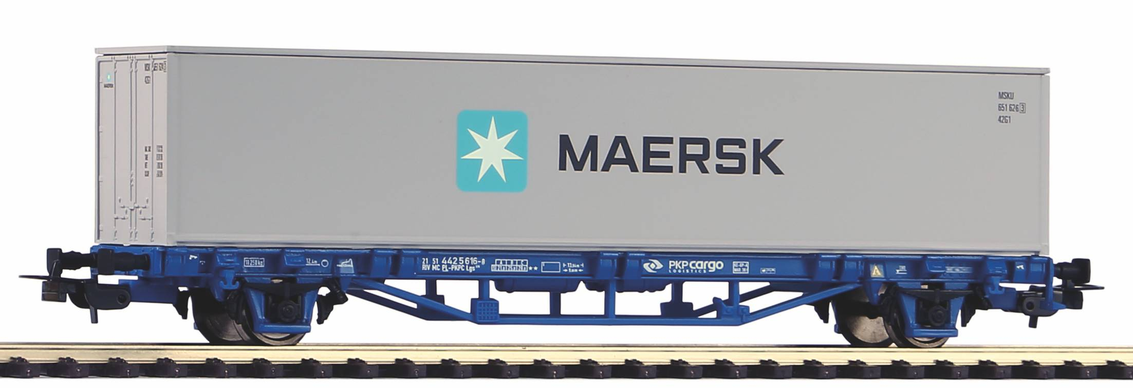 PIKO 97162 Containerwg. 1x40 Container Maersk PKP Cargo VI ...