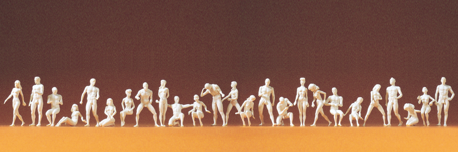 PREISER 16400 Ádám és Éva - vasutmodell.com