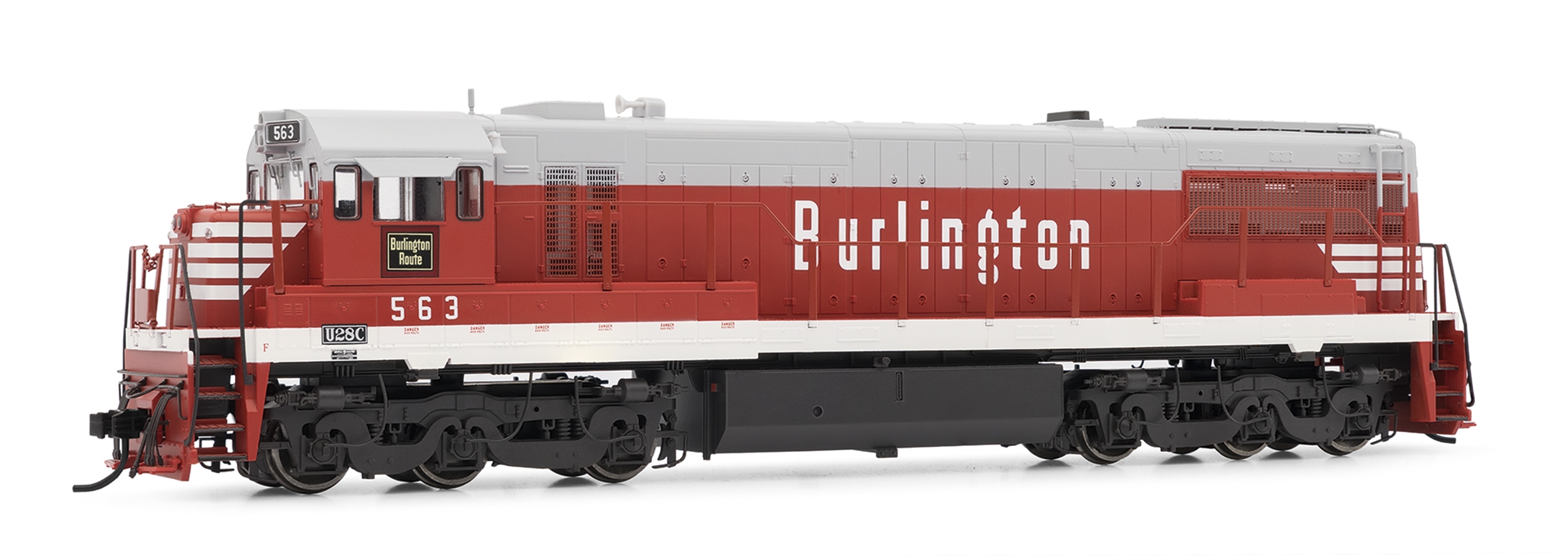 Rivarossi 2615 Diesel-electric locomotive GE U28C Chicago Burlington ...