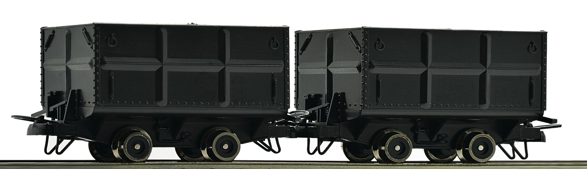 ROCO 34605 H0e Csille, szénszállító (2 db) - vasutmodell.com