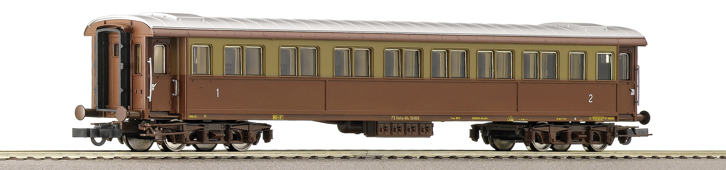 ROCO 45552 Személykocsi, 1/2.osztály, FS, S.50000 - vasutmodell.com